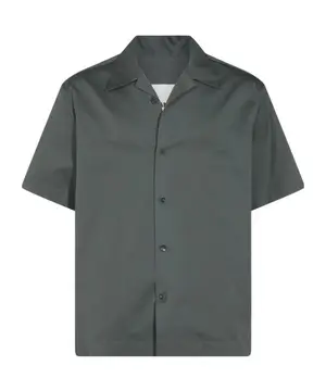JIL SANDER Satin Shirt - Grey