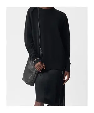 ANN DEMEULEMEESTER Crew-neck Sweatshirt With Raglan Sleeves