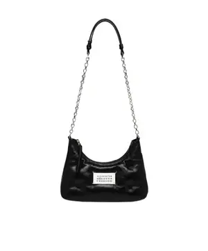 MAISON MARGIELA Micro Glam Slam Zipped Shoulder Bag - Black