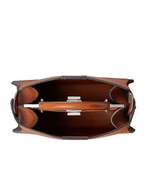 Fendi Peekaboo Iseeu Small Tote Bag - Brown Gradient