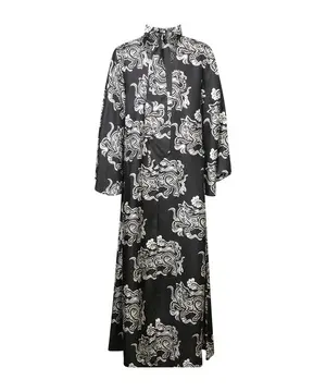 La DoubleJ Long-sleeved Printed Dress