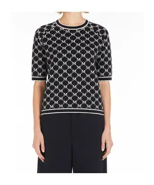 Max Mara Jacquard Wool And Cashmere Sweater