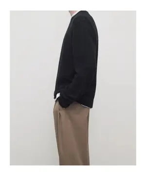 THE ROW Laing Textured Silk Crewneck Sweater