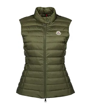 Moncler Igens Zip-up Padded Gilet - Green