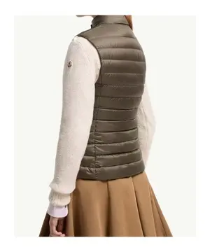 Moncler Igens Zip-up Padded Gilet - Green