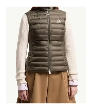 Moncler Igens Zip-up Padded Gilet - Green