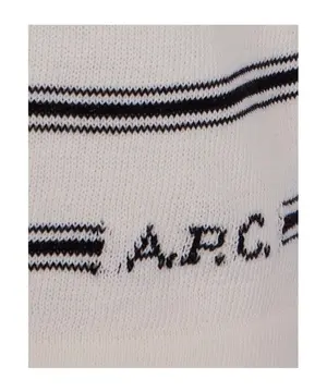A.p.c. Striped Short-sleeve Polo Shirt