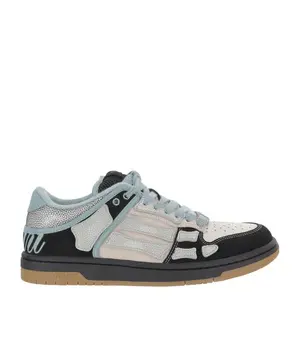 Amiri Round Toe Lace-up Sneakers - Multicolor