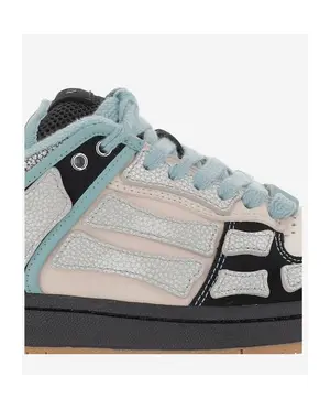 Amiri Round Toe Lace-up Sneakers - Multicolor