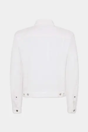 Dsquared2 Buttoned Denim Trucker Jacket