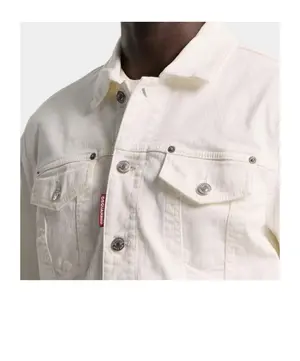 Dsquared2 Buttoned Denim Trucker Jacket