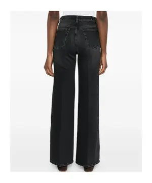 7 For All Mankind Flared High-rise Jeans