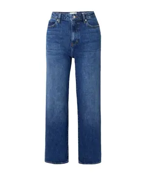 FRAME High Waist Wide Leg Jeans