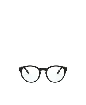 Emporio Armani Round Frame Sunglasses With Clips