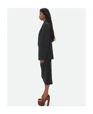Bottega Veneta Pinstripe Shirt Jacket