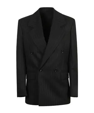 Bottega Veneta Pinstripe Shirt Jacket