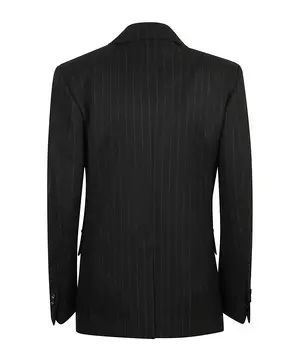 Bottega Veneta Pinstripe Shirt Jacket