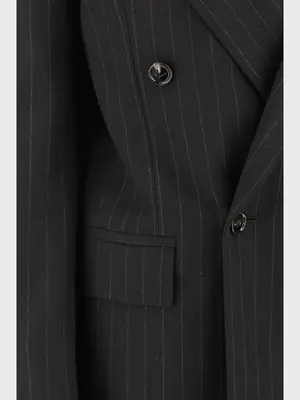 Bottega Veneta Pinstripe Shirt Jacket