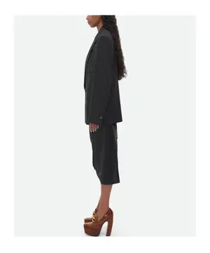 Bottega Veneta Pinstripe Shirt Jacket