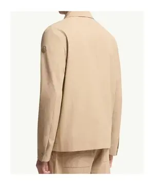 Moncler Nanaiv Seersucker Shirt Jacket
