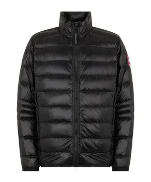 Canada Goose Quilted High Collar Down Jacket - Black