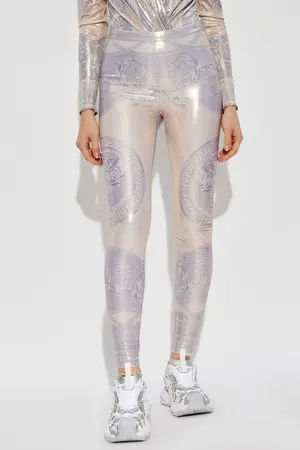Versace La Coupe Des Dieux Printed Leggings