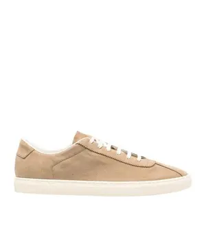 COMMON PROJECTS Round Toe Lace-up Low-top Sneakers - Nude