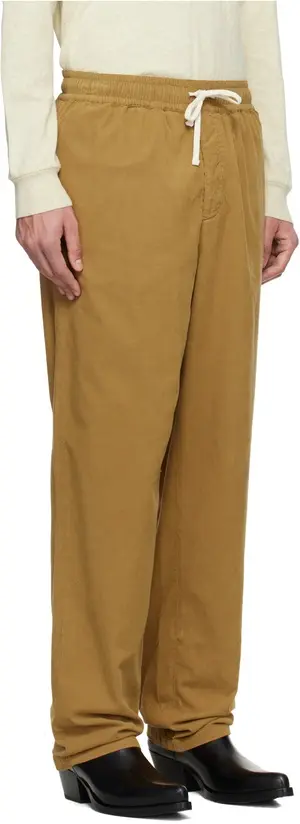 Isabel Marant Étoile Nirlen Corduroy Drawstring Pants - Light Bronze