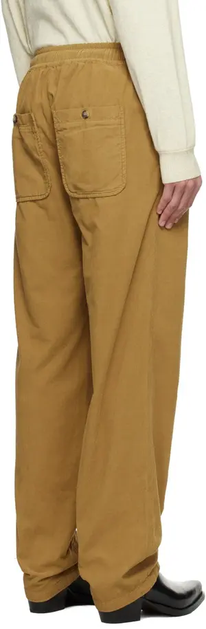 Isabel Marant Étoile Nirlen Corduroy Drawstring Pants - Light Bronze