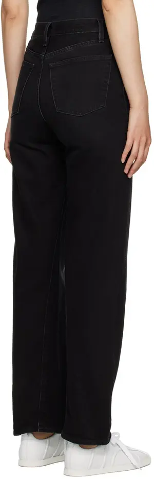TOTEME Twisted Seam Mid-rise Jeans - Black