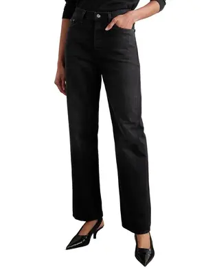 TOTEME Twisted Seam Straight Leg Jeans