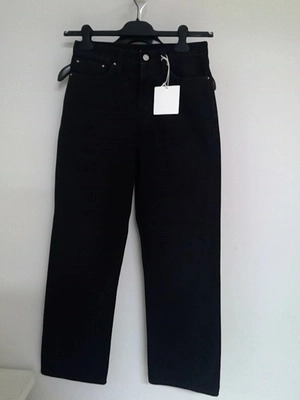 TOTEME Twisted Seam Straight Leg Jeans