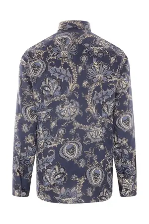 Etro Floral Printed Paisley Shirt