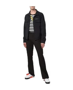 Off-White Flared Logo Trousers