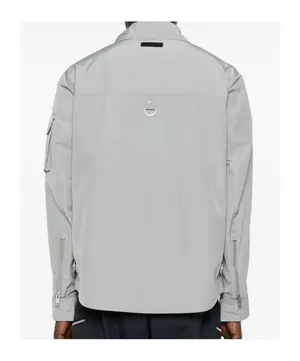 Moose Knuckles Collared Zip-up Jacket With Chest Pockets