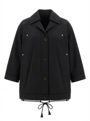 Gucci Drawstring Short Car Coat