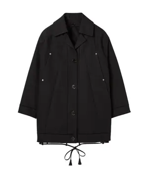 Gucci Drawstring Short Car Coat