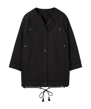 Gucci Drawstring Short Car Coat