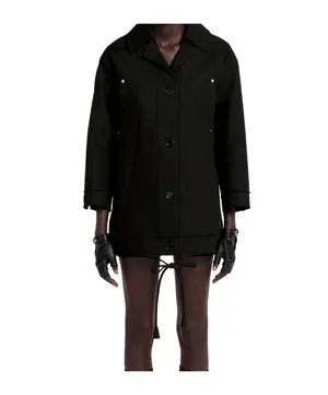 Gucci Drawstring Short Car Coat