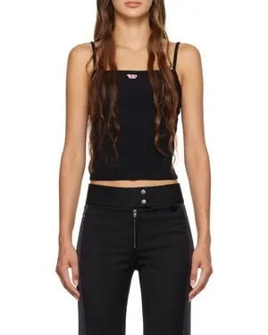 DIESEL® Logo Embroidered Camisole Top - Multicolor