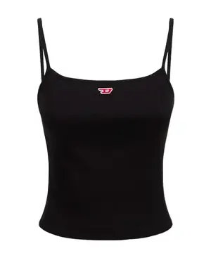 DIESEL® Logo Embroidered Camisole Top - Multicolor