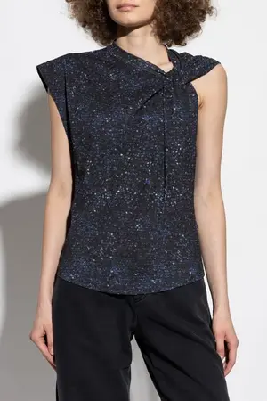 Isabel Marant Étoile Nayda Sleeveless Top - Navy