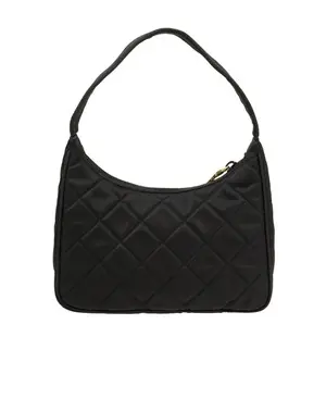 Prada Quilted Zippered Shoulder Bag