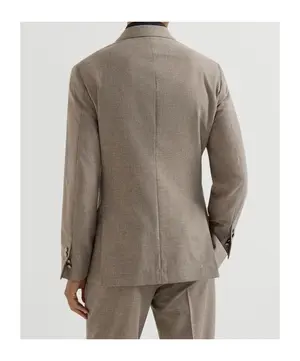 Brunello Cucinelli Double-breasted Blazer - Gray