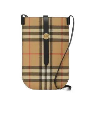 Burberry Vintage Check Printed Phone Case - Multicolor
