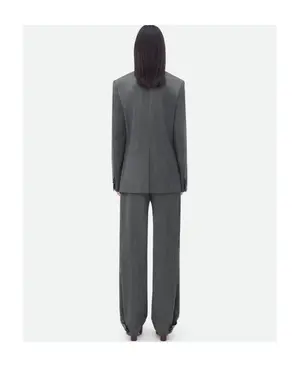 Bottega Veneta Chevron Single-breasted Blazer