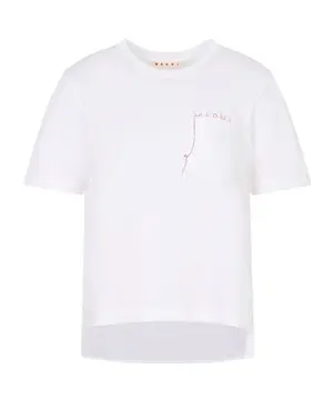 Marni Hand-stitched Logo T-shirt