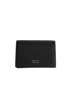 TOM FORD Logo Wallet - Black