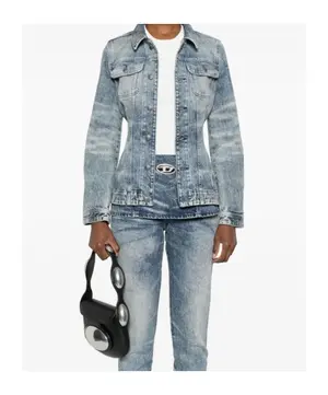 DIESEL® De Katerin Button-up Denim Jacket