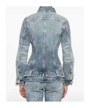 DIESEL® De Katerin Button-up Denim Jacket